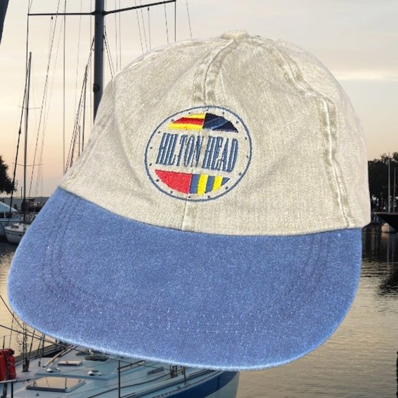Hilton Head | Accessories | Nwt Hilton Head Island Brown Blue ...